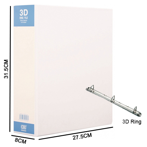 PVC 3D Ring Binder 50mm A4 – Orient Treasure Trading Sdn Bhd