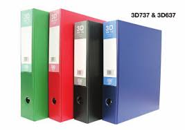 PVC 3-D Ring File 40mm 3D737 – Orient Treasure Trading Sdn Bhd
